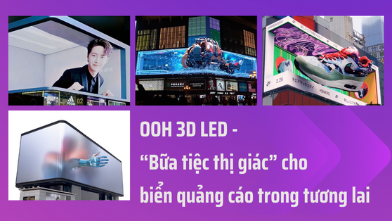 OOH 3D LED - “Bữa tiệc thị giác” cho biển quảng cáo trong tương lai ...