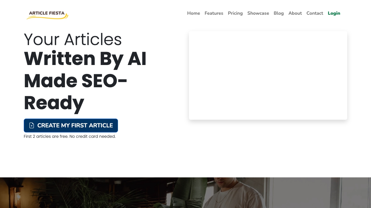 Article Fiesta: Effortless SEO-Optimized Content Creation | Find Your AI Tools