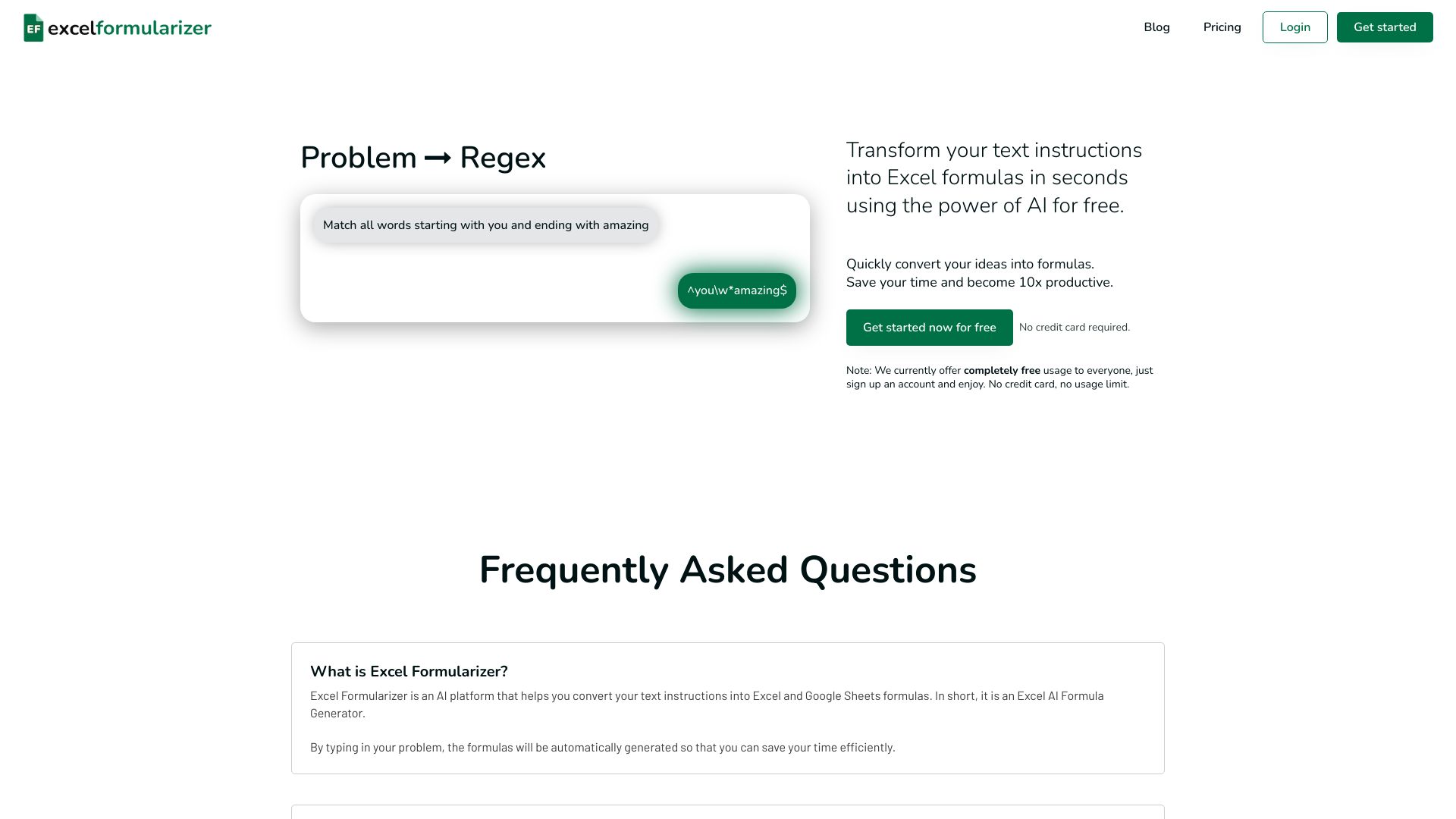 Ai Powered Excel Formula Generator Find Your Ai Tools 8329