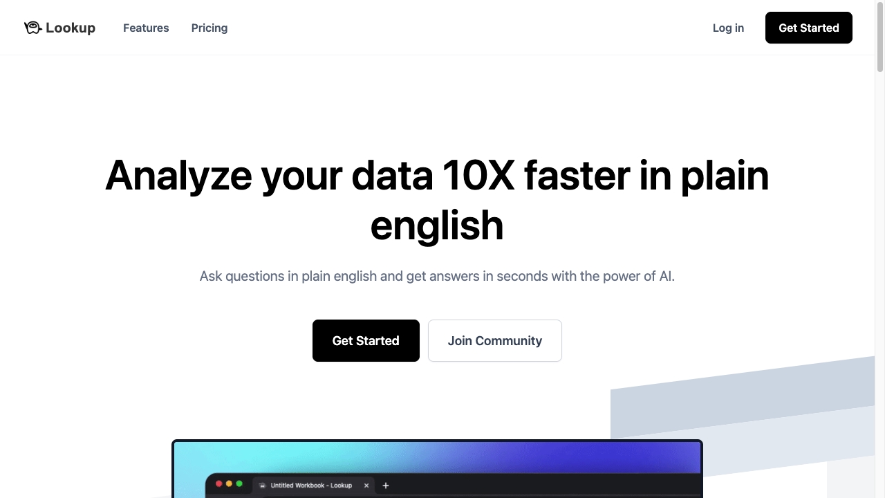 Lookup - Simplifying Information Retrieval | Find Your AI Tools