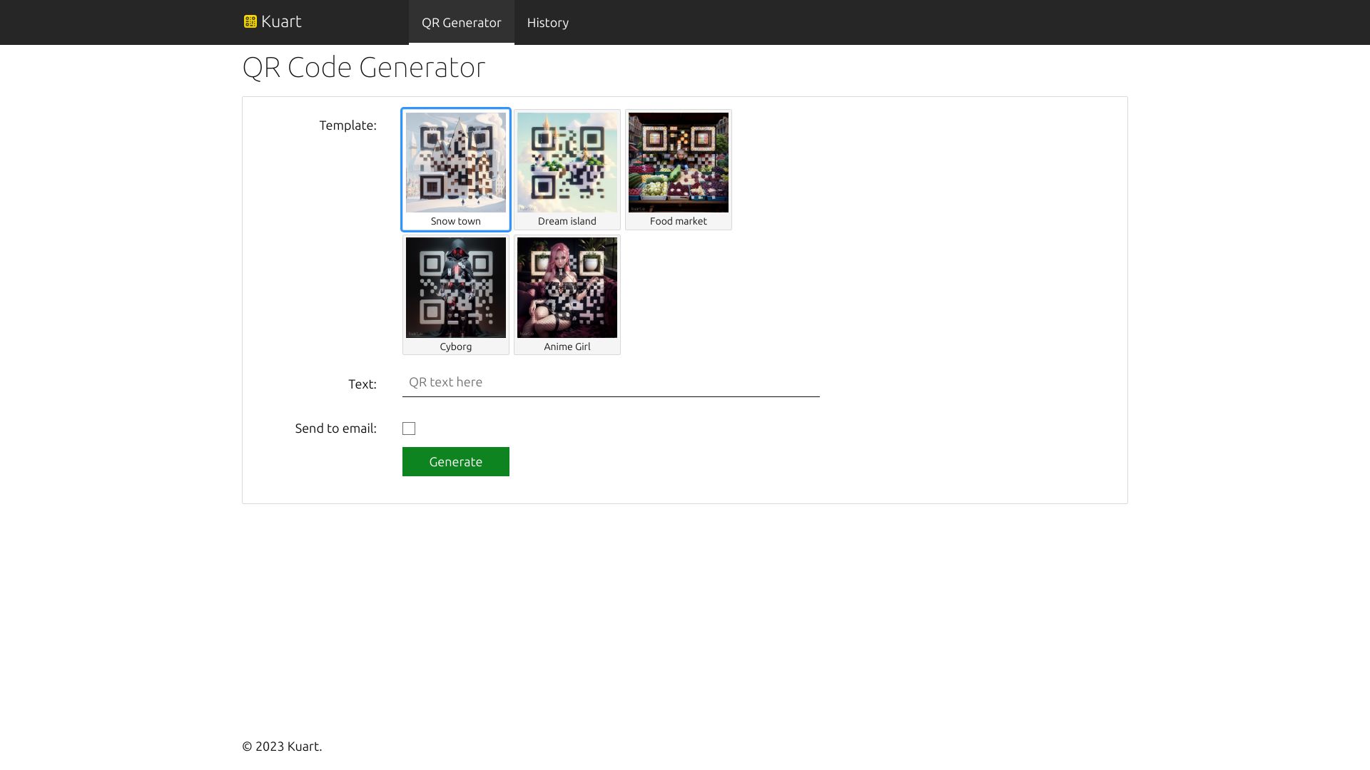 Streamlining QR Code Creation and Sharing with Kuart | Find Your AI Tools