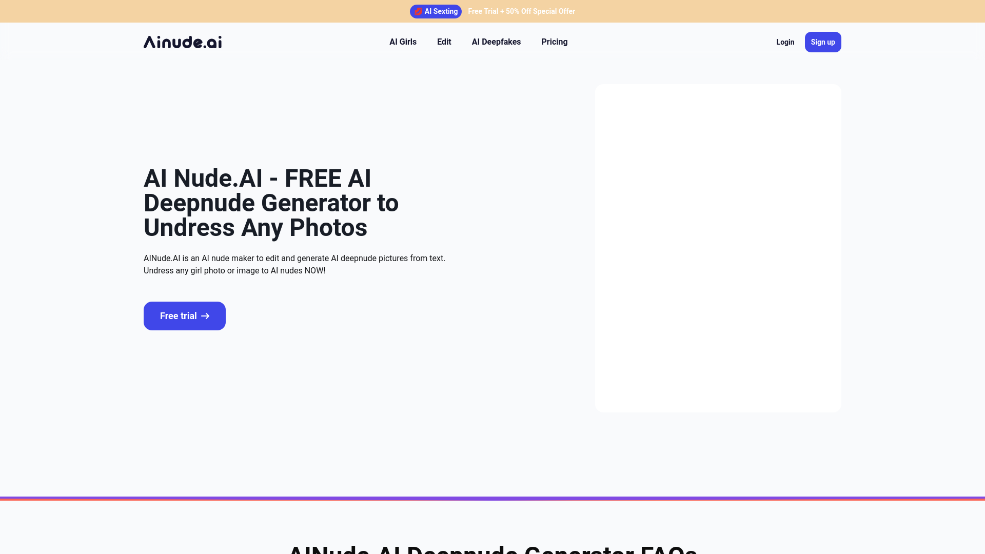 AI-Powered Image Processing by AINude | Find Your AI Tools