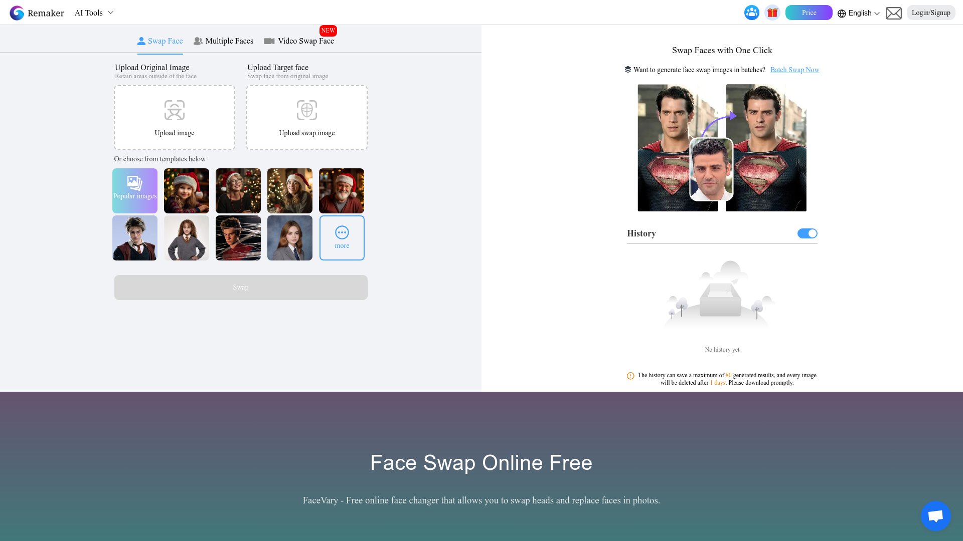 Transform Anything with AI Face Swap by Remaker | Find Your AI Tools