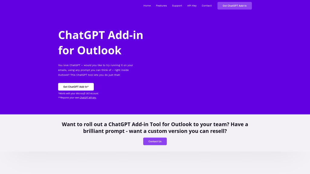 ChatGPT Outlook Plugin | Find Your AI Tools