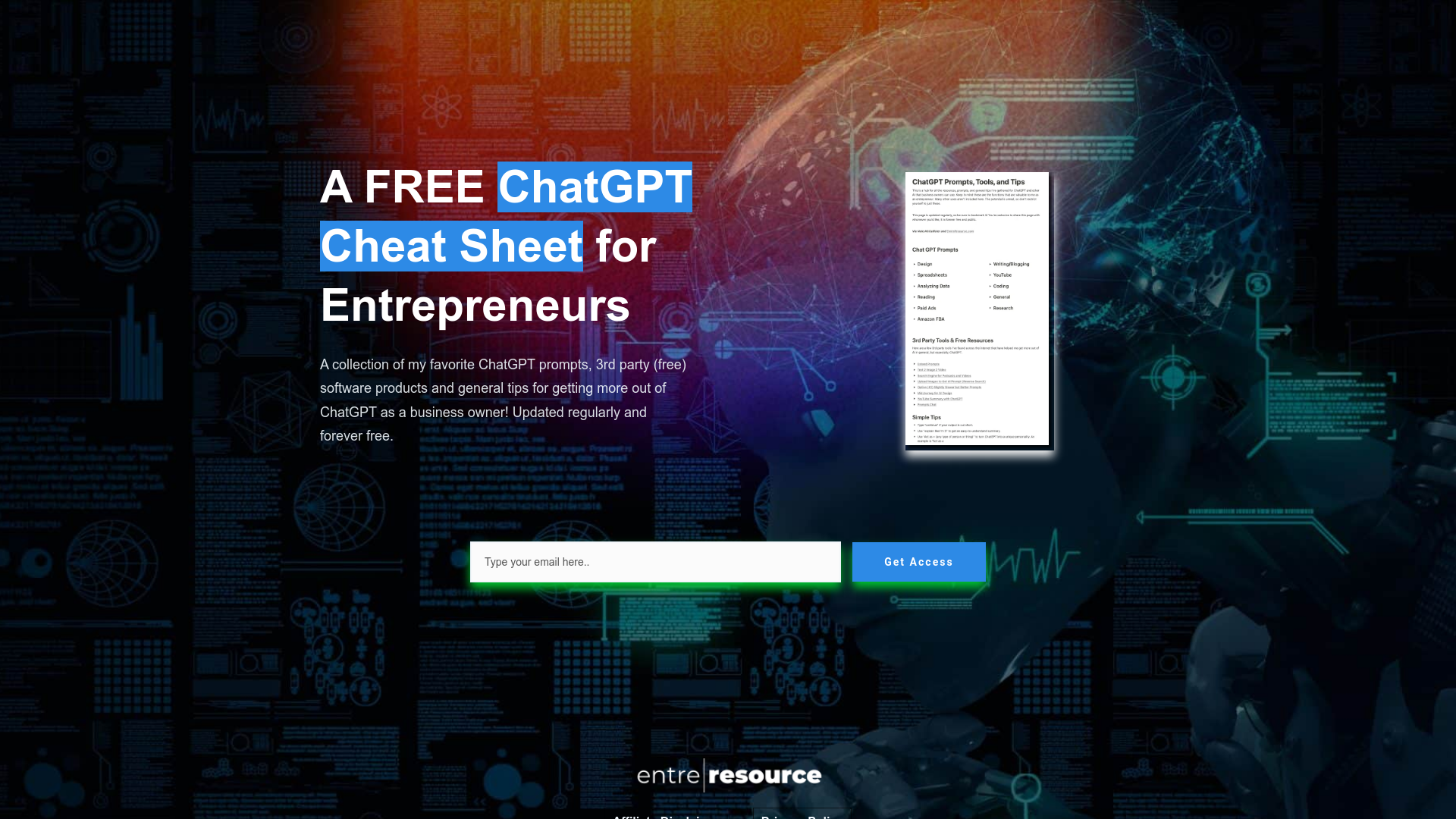 GPT Cheat Sheet | Find Your AI Tools