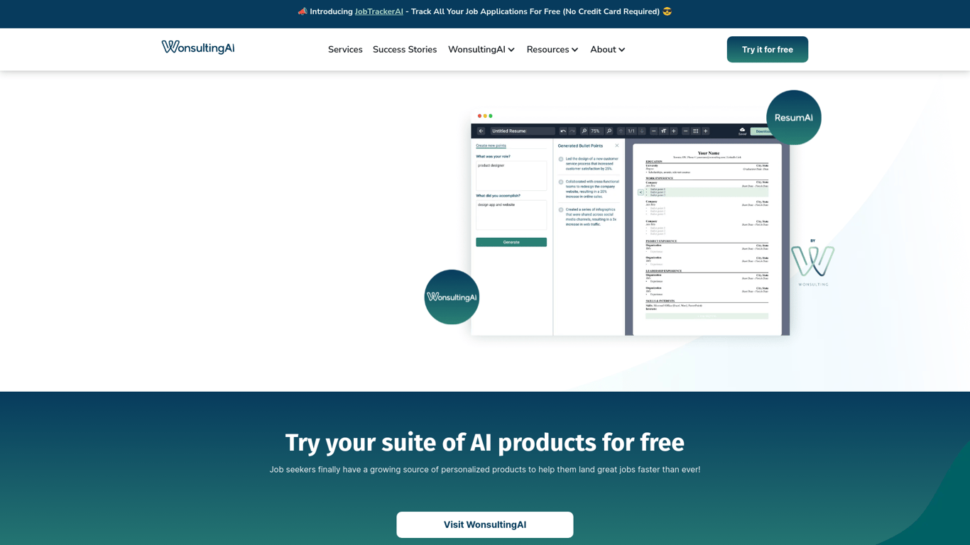 AI-Powered Job Search Solution | Find Your AI Tools