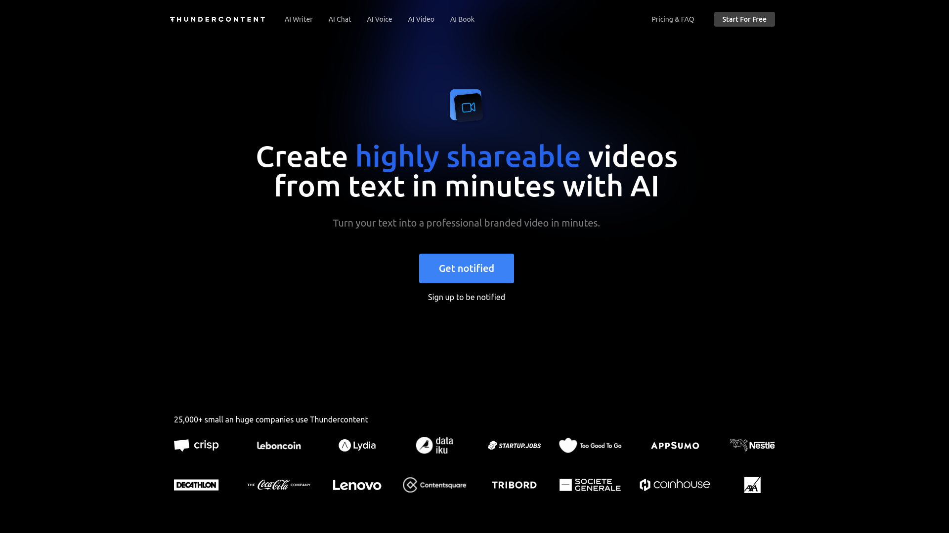 Transform Text into Professional Videos Instantly with AI | Find Your ...