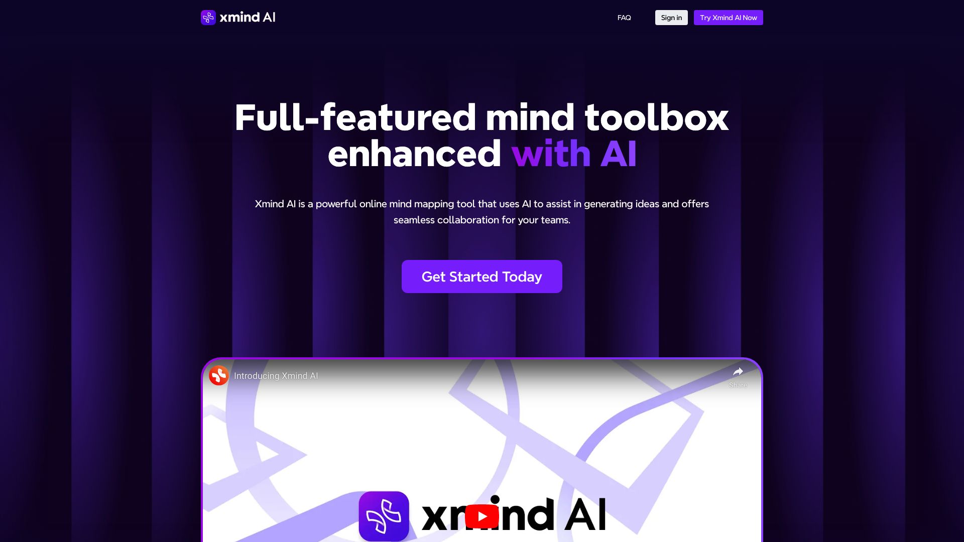 Xmind AI: The Ultimate Mind Map Tool for the AI Era | Find Your AI Tools